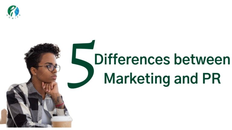 Five differences between Marketing and Public Relations - NgwomeninPR